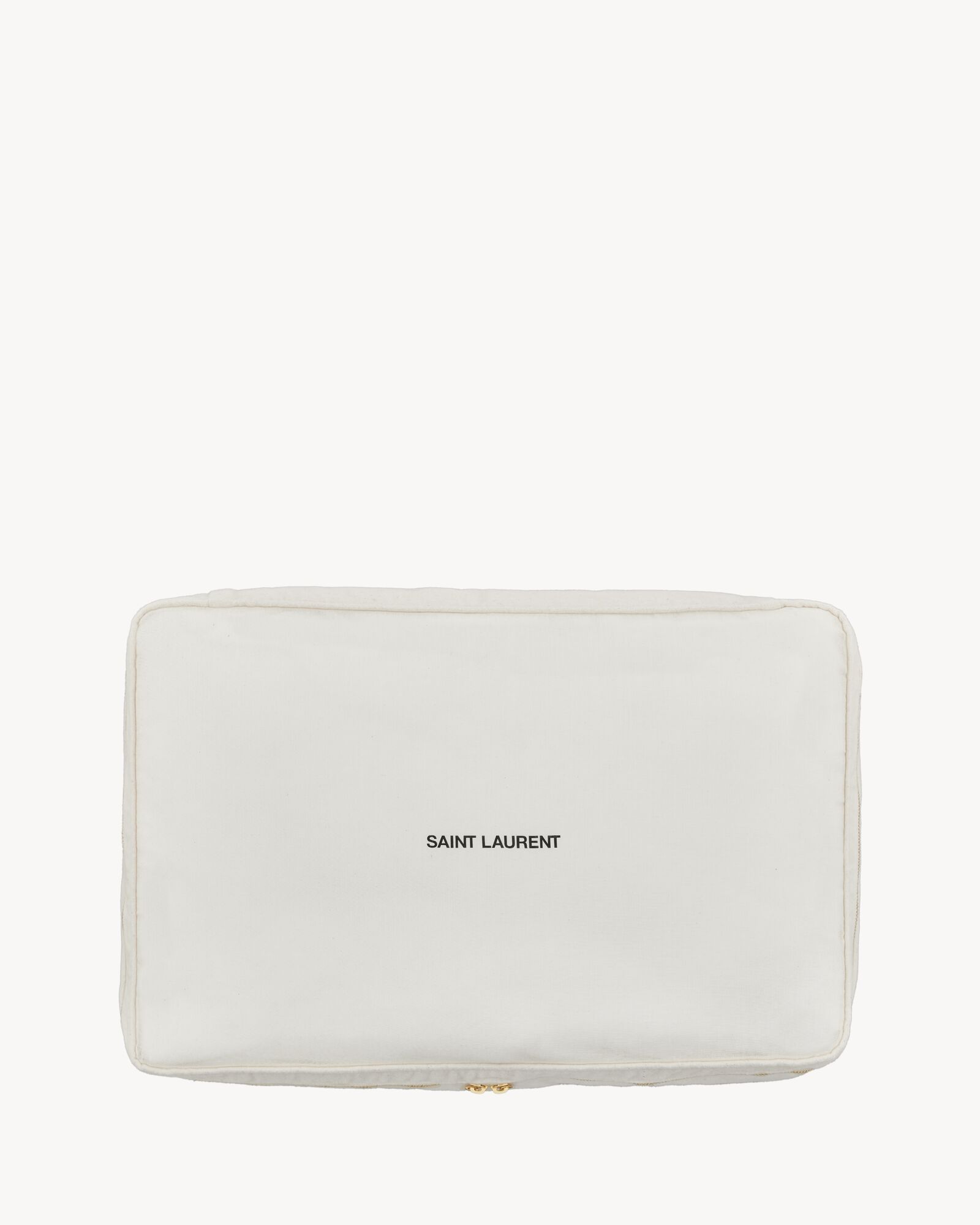 LARGE LUGGAGE ORGANIZER in White | Saint Laurent | YSL EN-US