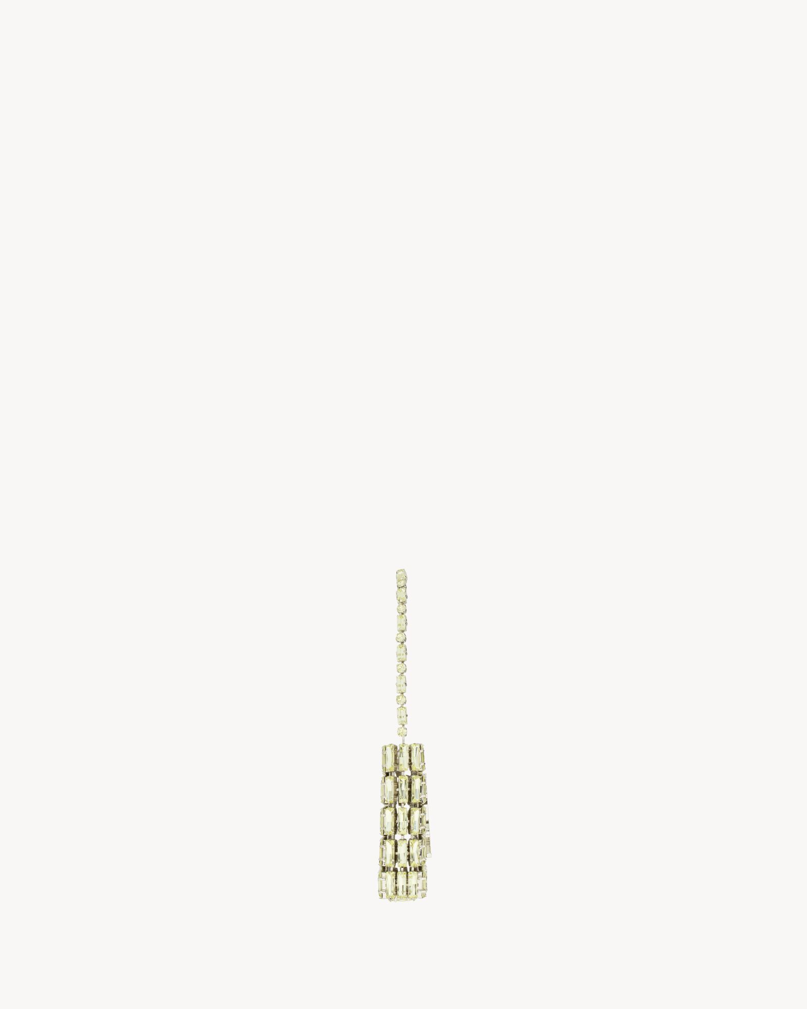 Micro EVENING bag in crystals in Yellow | Saint Laurent | YSL EN-US
