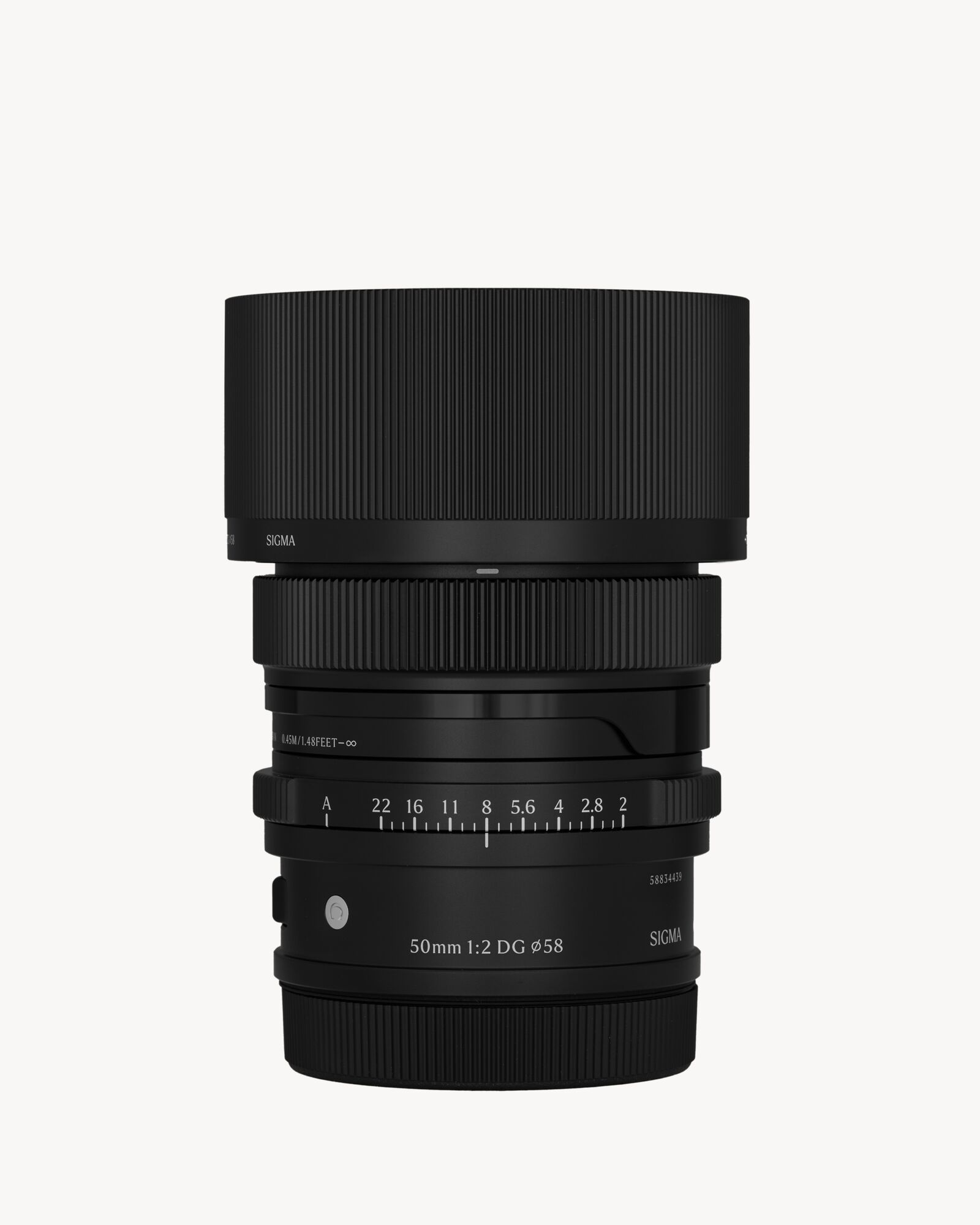 SIGMA LENS 50 MM F2 DG in Black | Saint Laurent | YSL EN-US