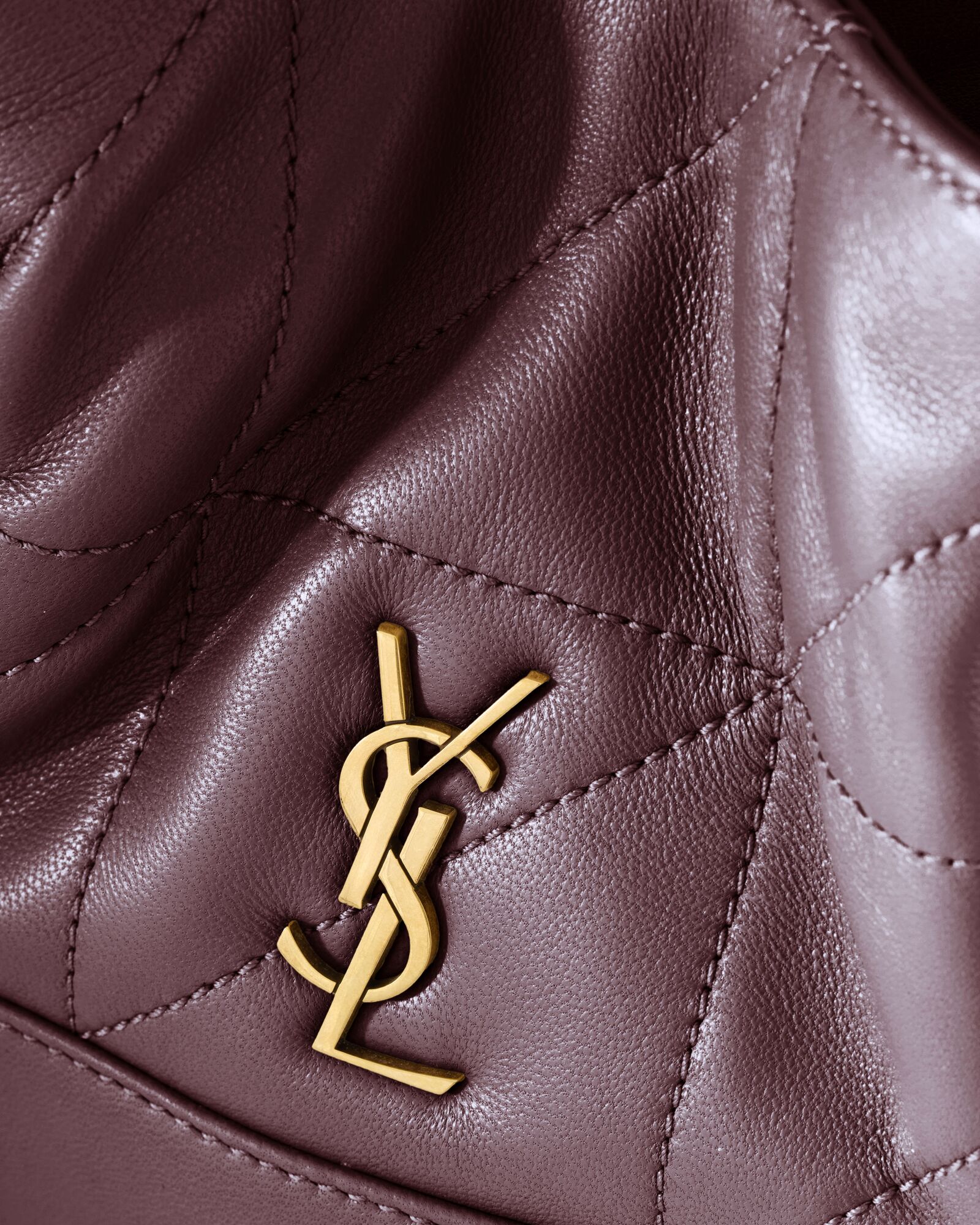 JAMIE mini shoulder pouch in lambskin in Bordeaux | Saint Laurent | YSL ...