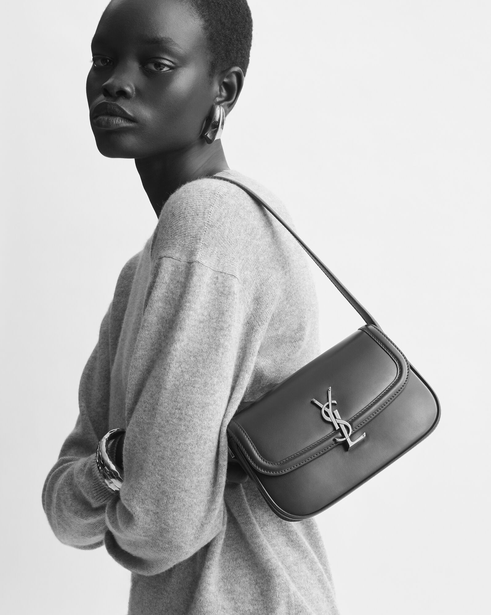 SOLFERINO MINI EN BOX SAINT LAURENT en Noir | Saint Laurent | YSL FR-FR