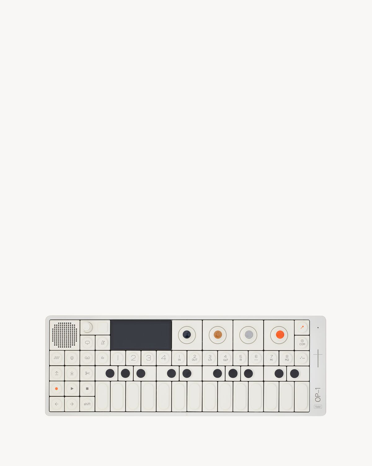 TEENAGE ENGINEERING OP1-FIELD SYNTHESIZER in White | Saint Laurent | YSL US