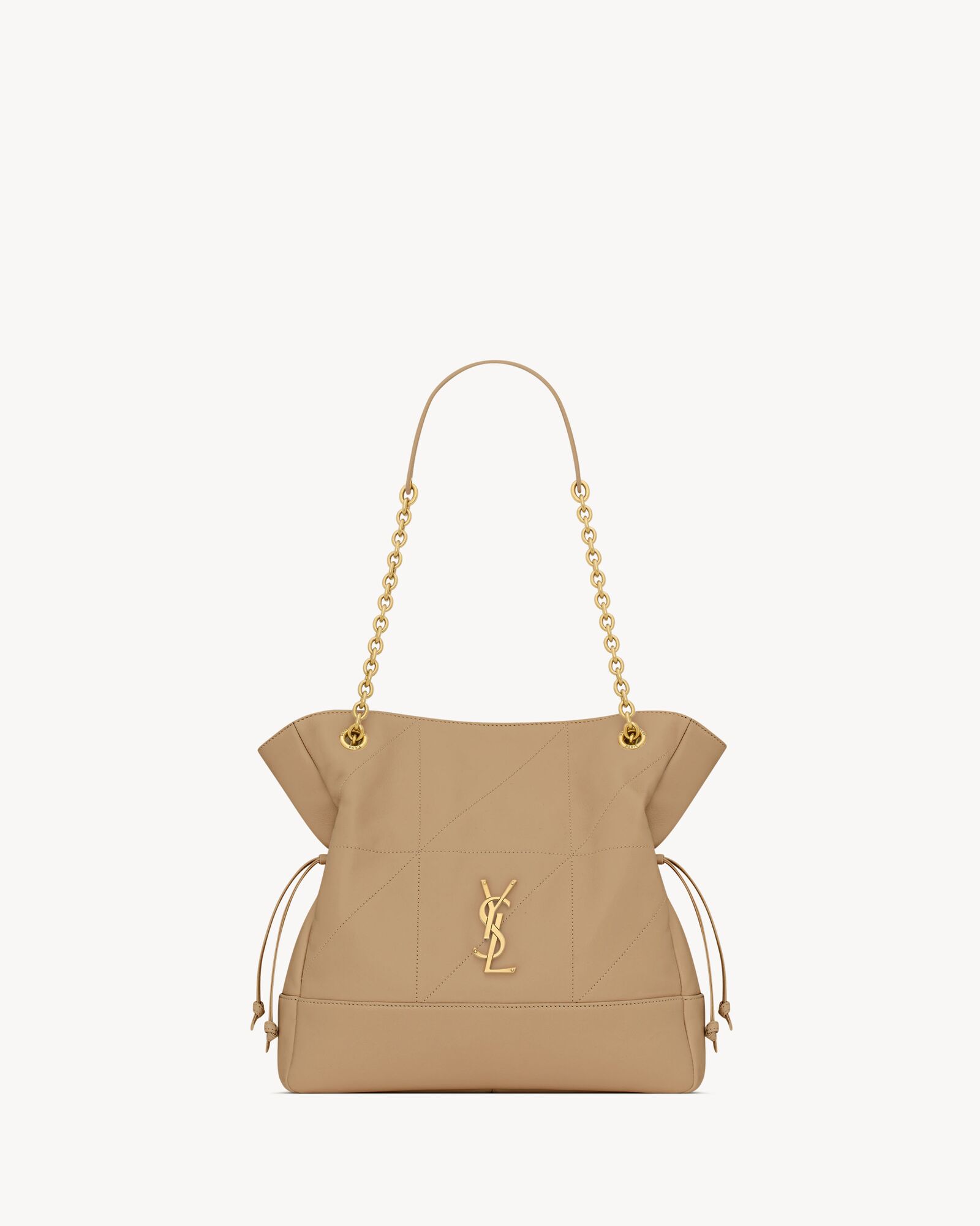 JAMIE SHOPPING small in lambskin in Beige | Saint Laurent | YSL EN-US