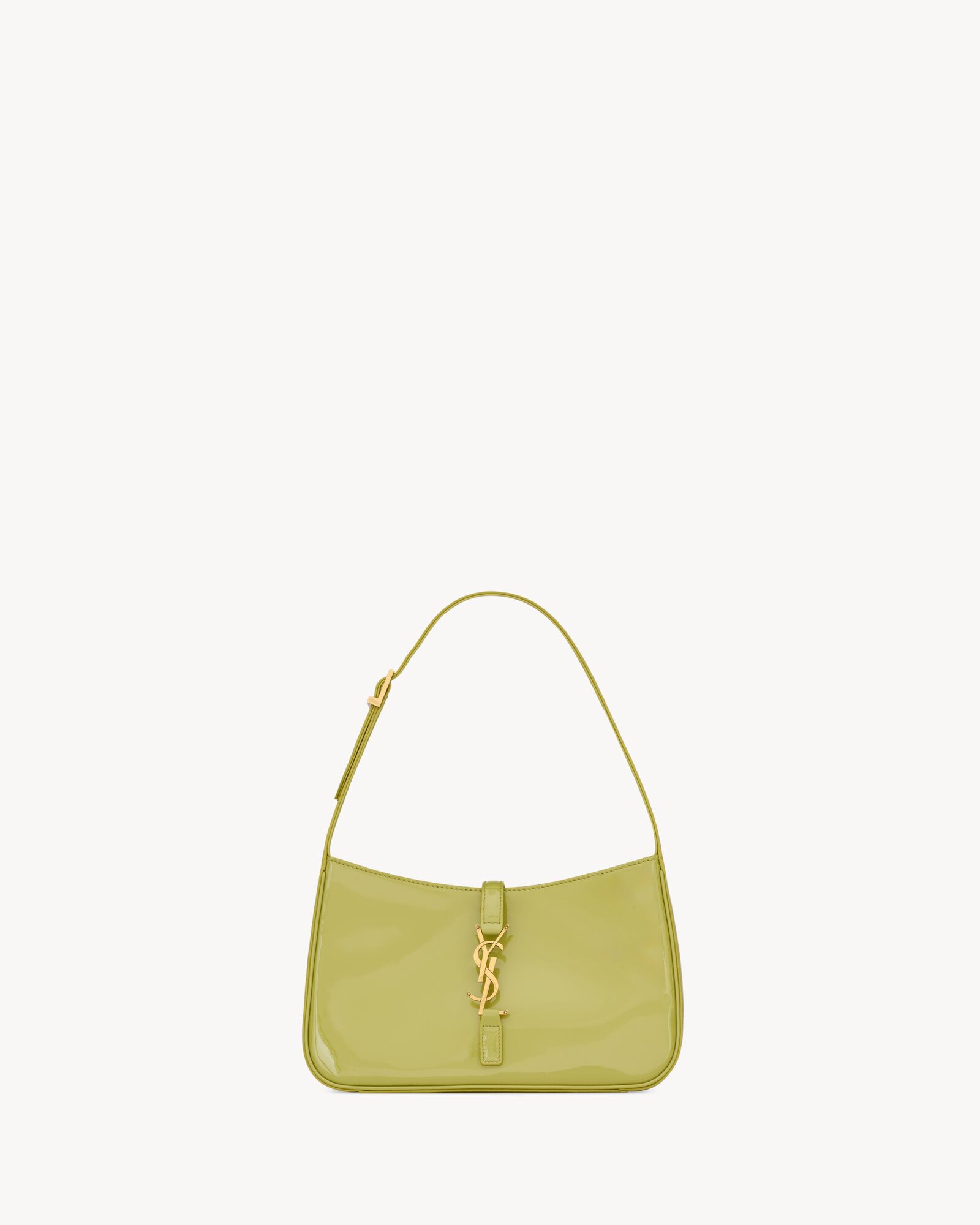 LE 5 À 7 in patent leather in Yellow | Saint Laurent | YSL EN-US