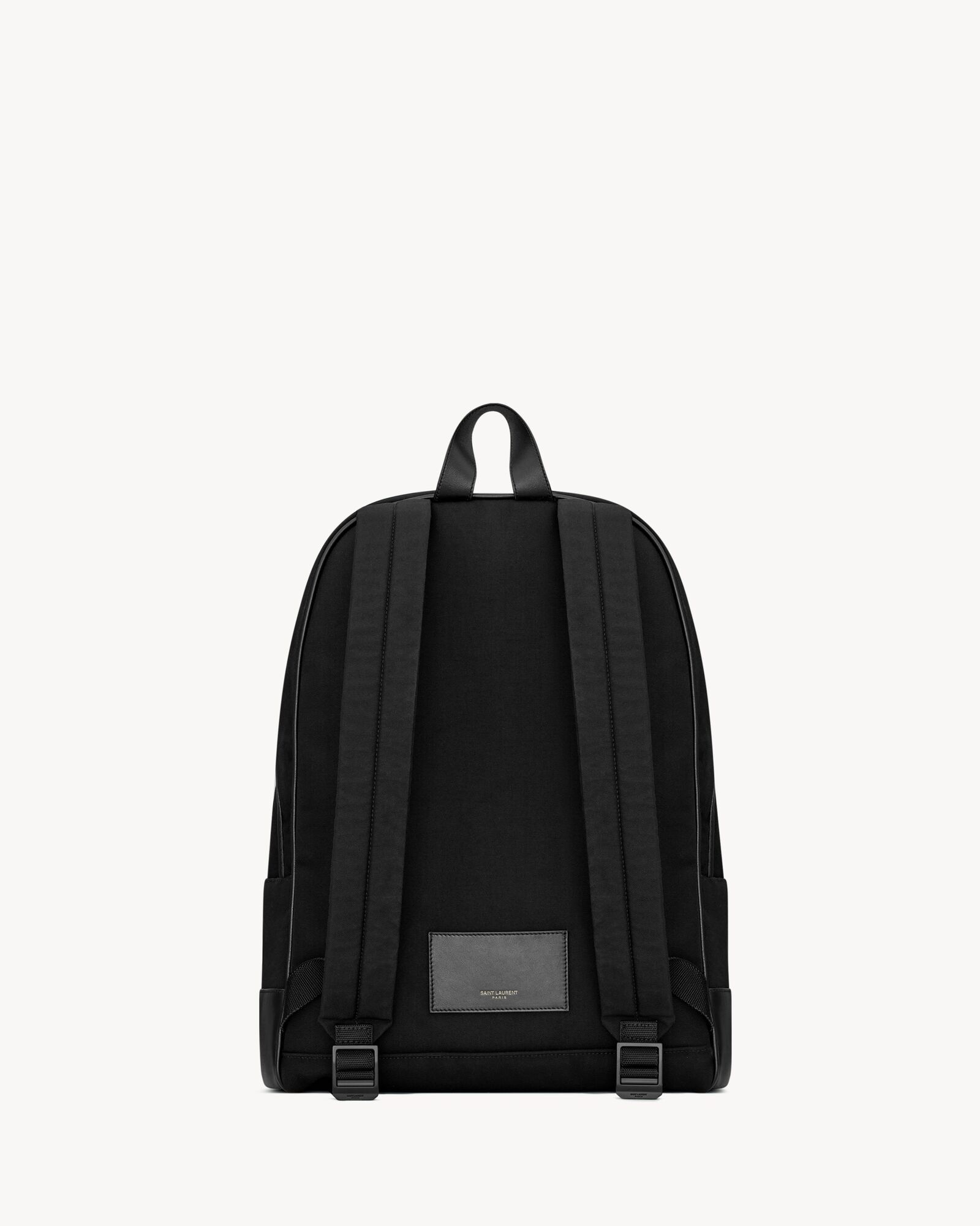 CITY backpack in nylon canvas and leather | Saint Laurent | YSL US