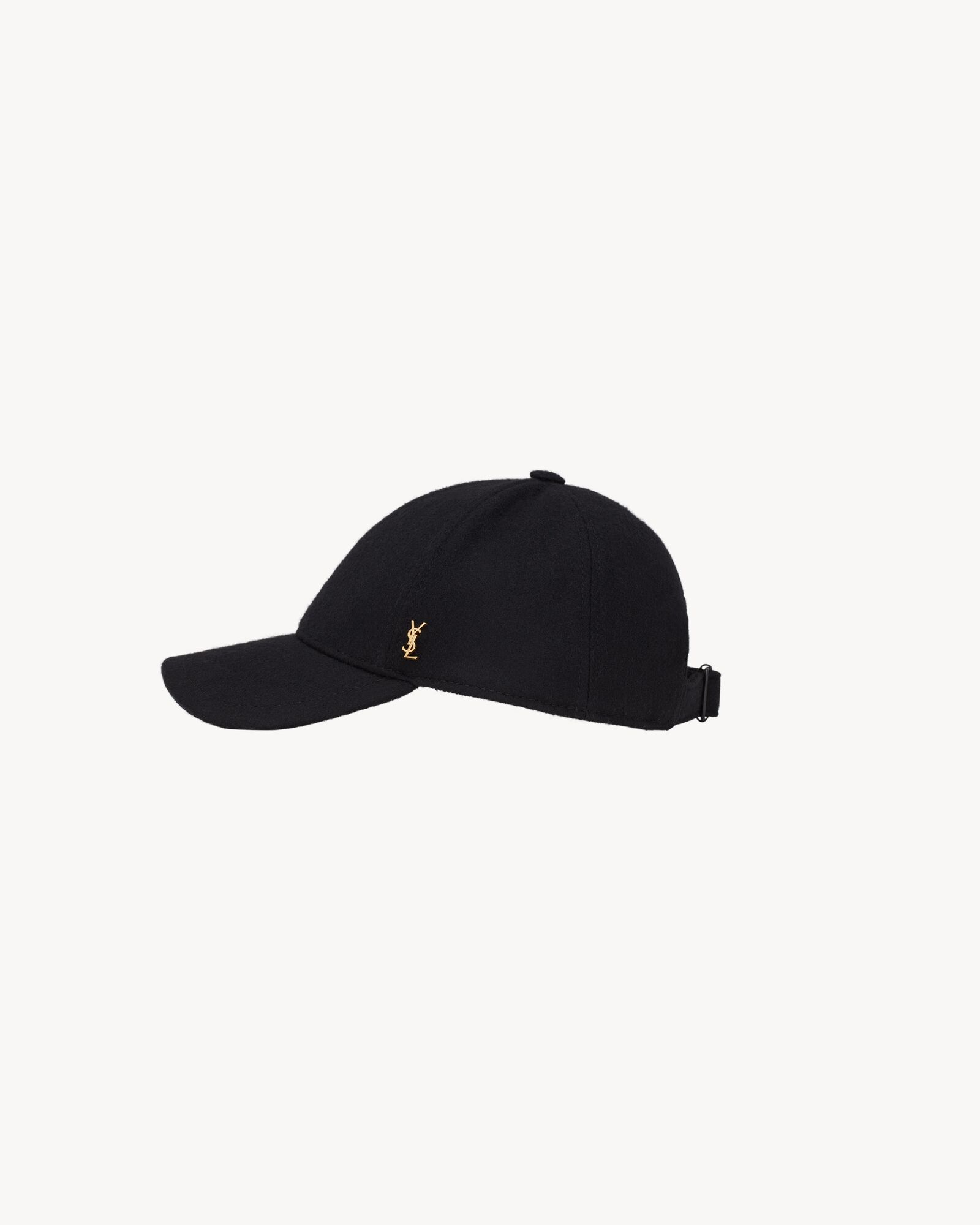 Baseball cap CASSANDRE in felt | Saint Laurent | YSL US