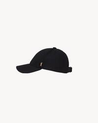 Baseball cap CASSANDRE in felt | Saint Laurent | YSL US
