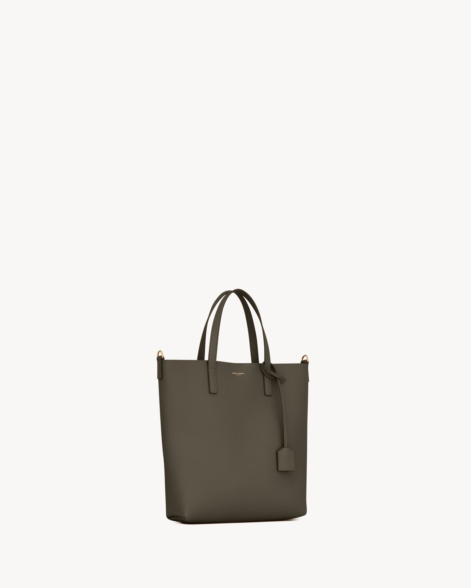 SHOPPING SAINT LAURENT TOY IN LEATHER in Green | Saint Laurent | YSL EN-US