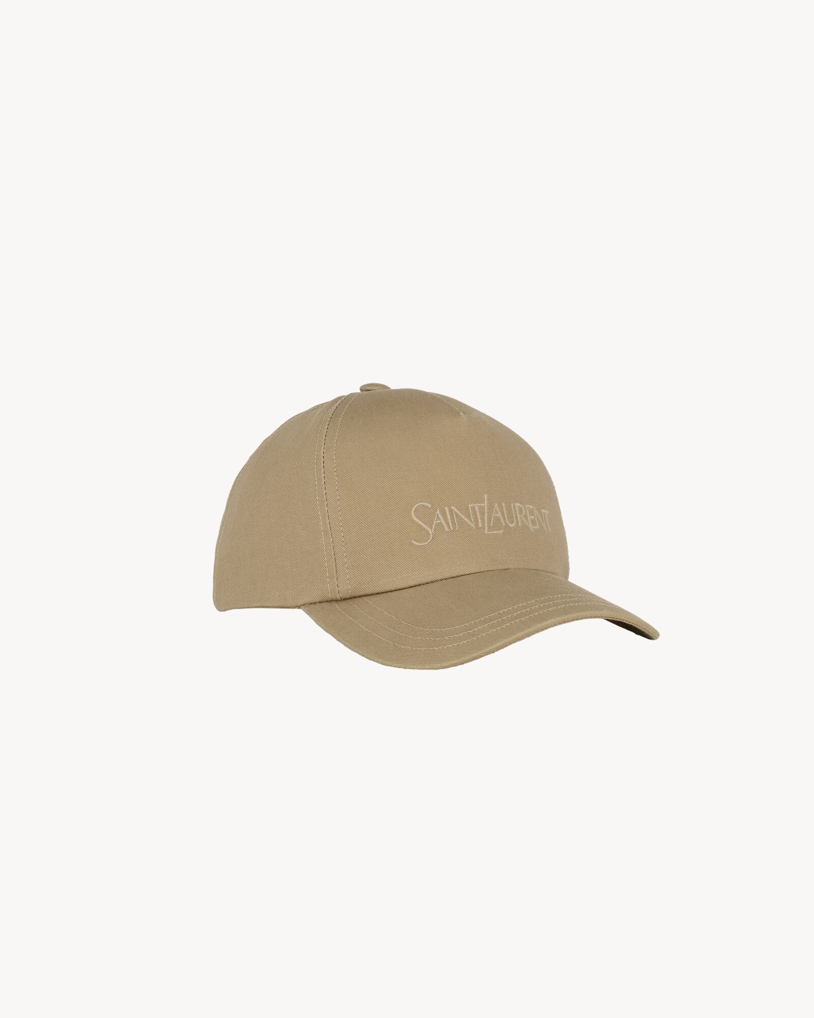 SAINT LAURENT cap in gabardine | Saint Laurent | YSL US