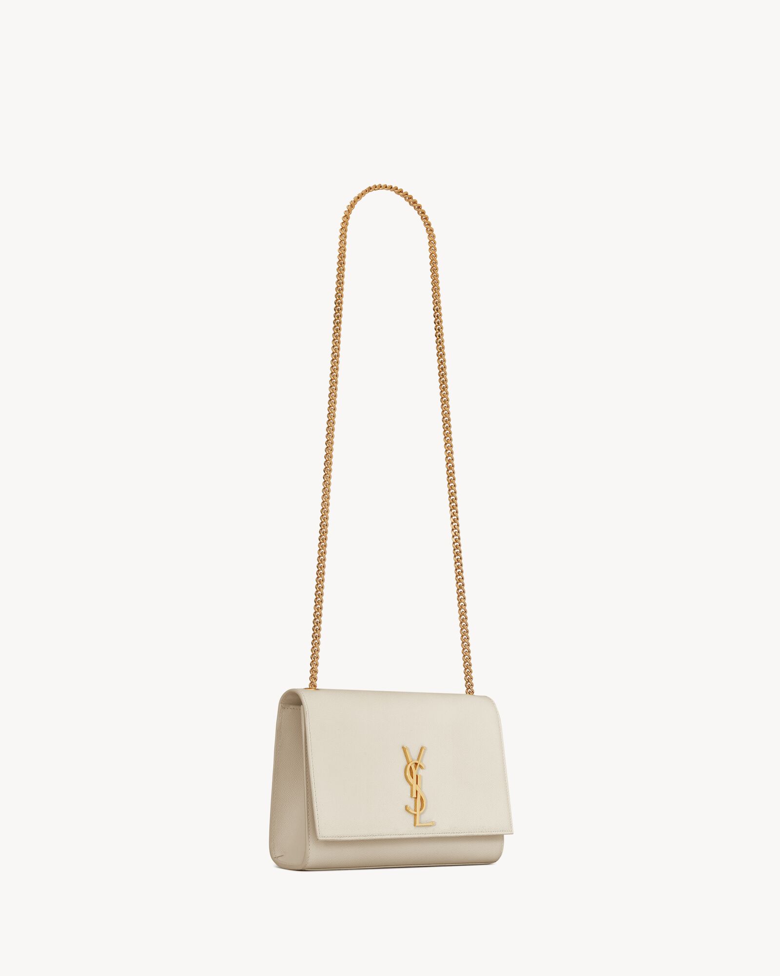 KATE MEDIUM IN GRAIN DE POUDRE EMBOSSED LEATHER | Saint Laurent | YSL US
