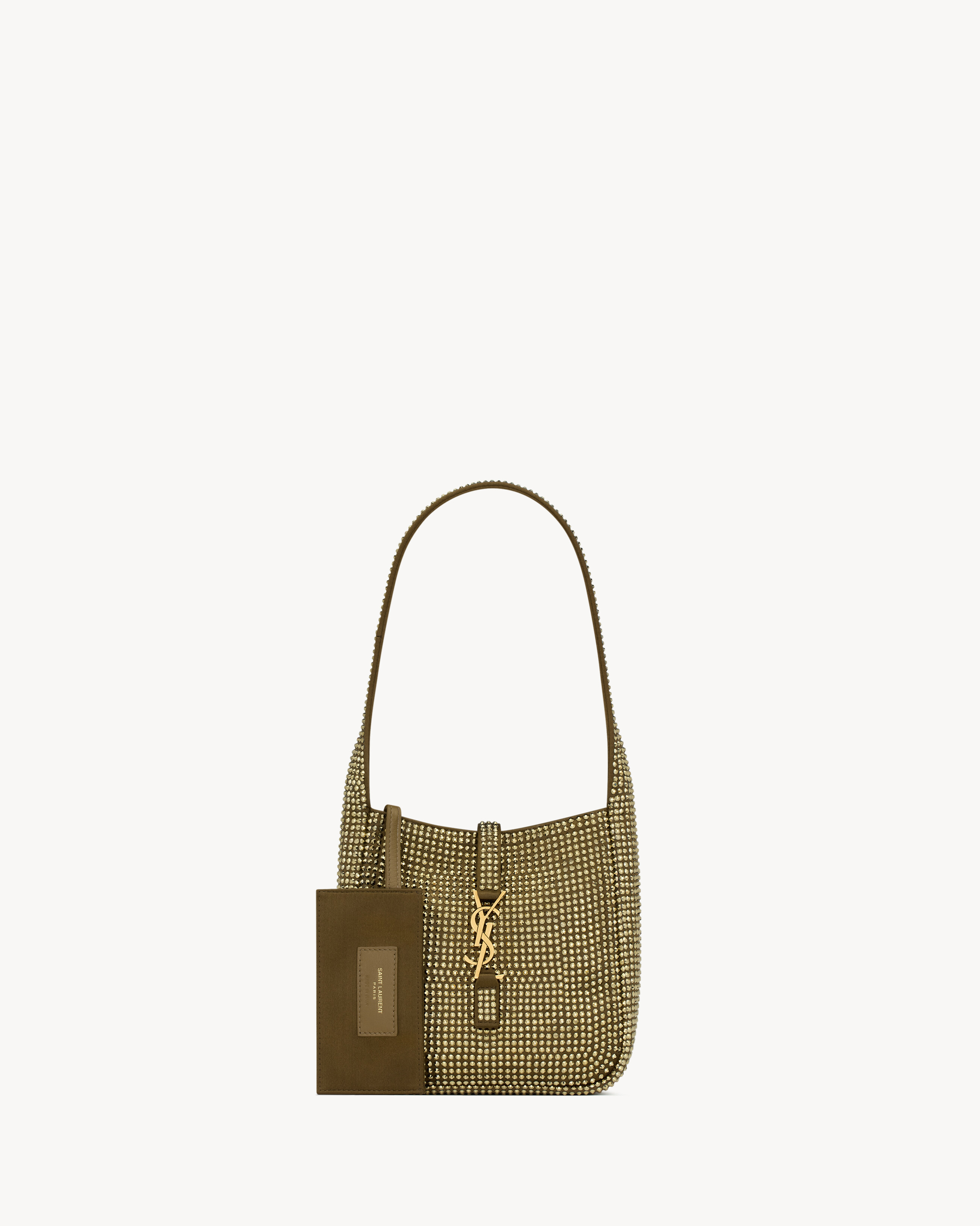 LE 5 À 7 supple baby in silk satin and crystals | Saint Laurent | YSL.com