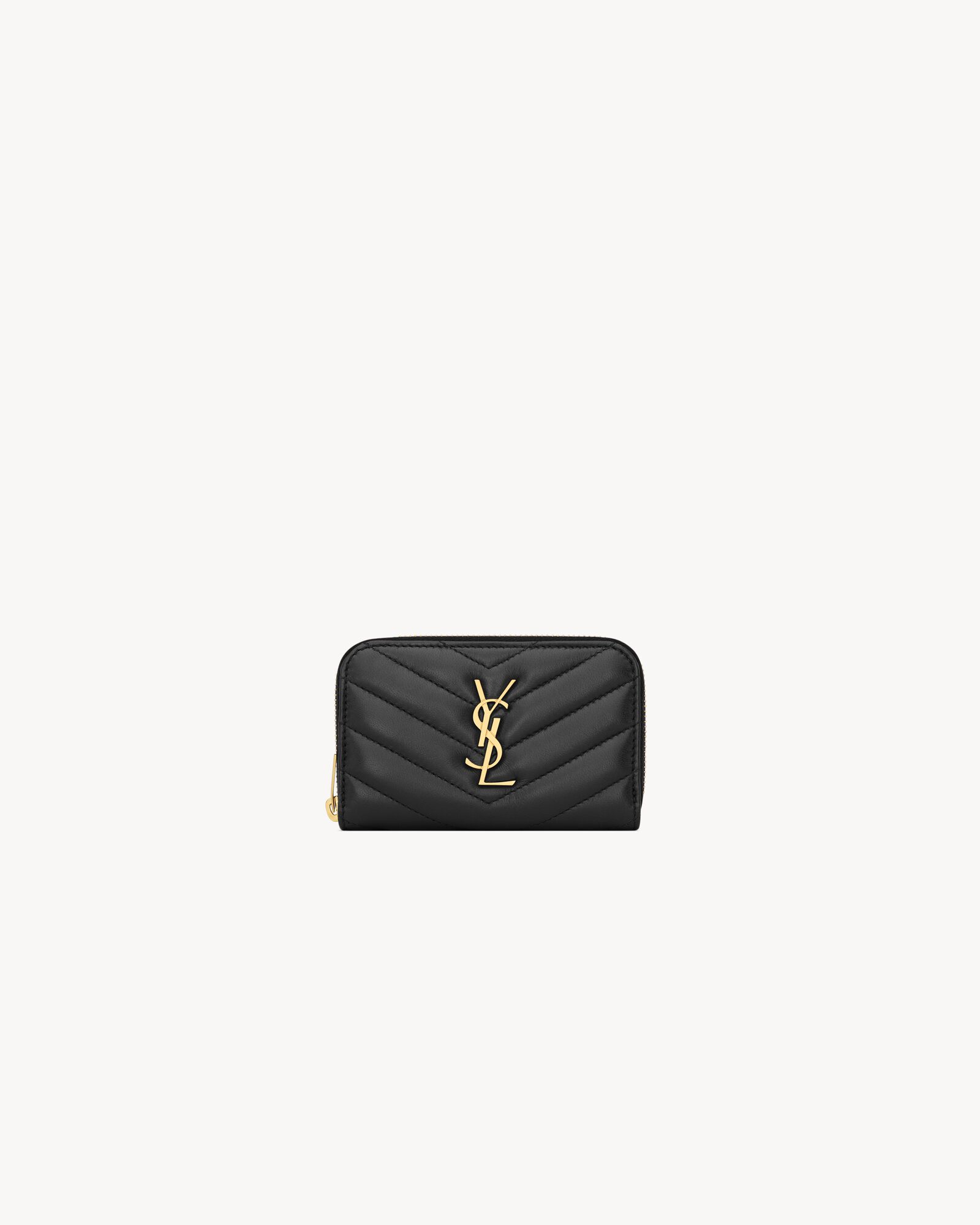 CASSANDRE MATELASSÉ coin card wallet in lambskin | Saint Laurent | YSL.com