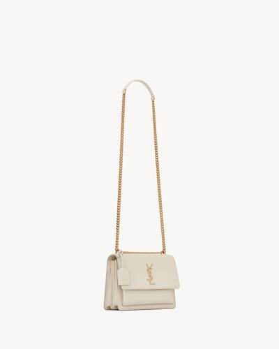 SUNSET MEDIUM IN SMOOTH LEATHER | Saint Laurent | YSL US