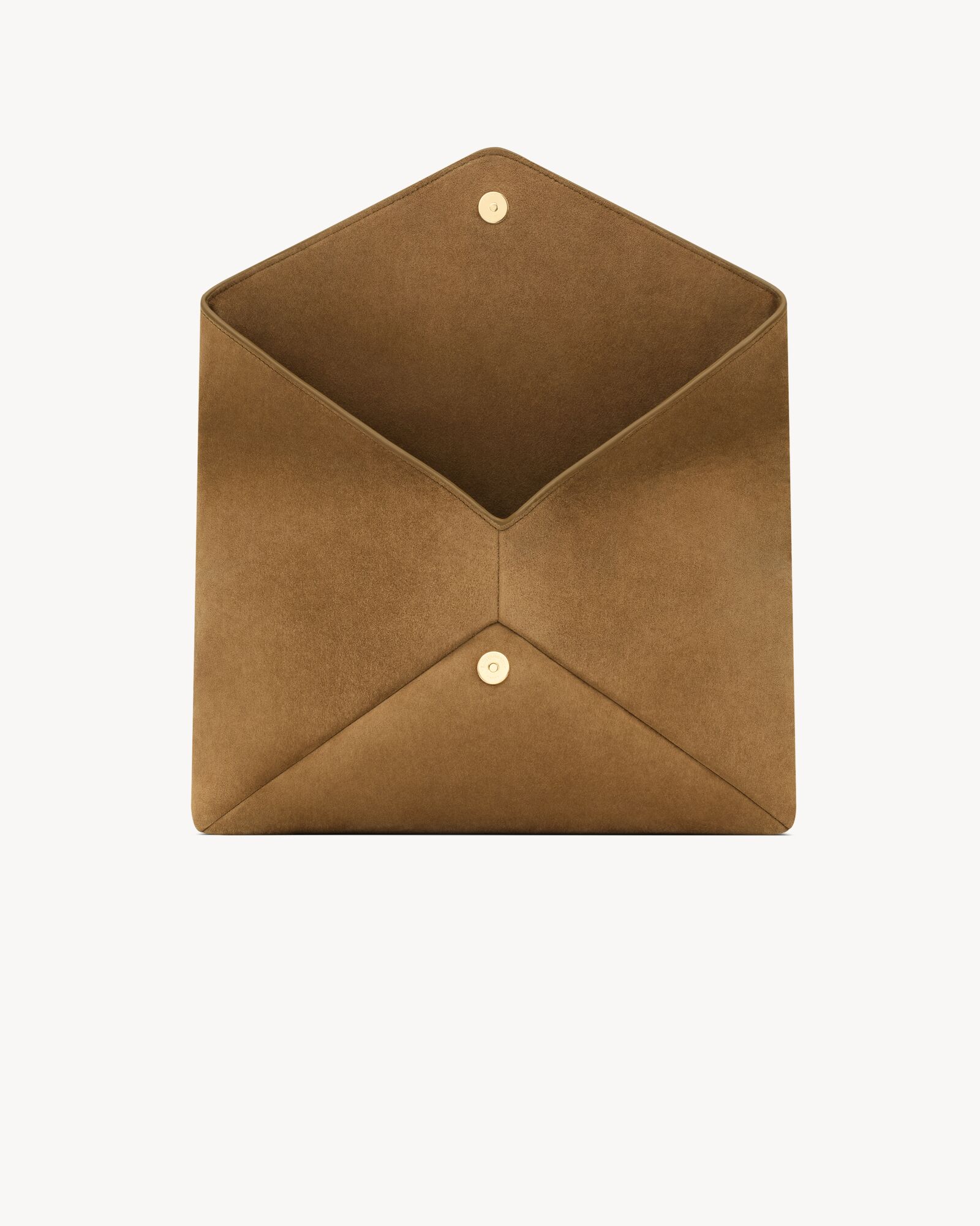 CASSANDRE large envelope pouch in suede | Saint Laurent | YSL US