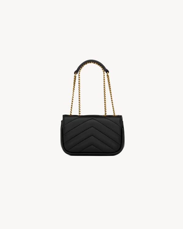 LOULOU micro bag in lambskin in Black | Saint Laurent | YSL EN-US