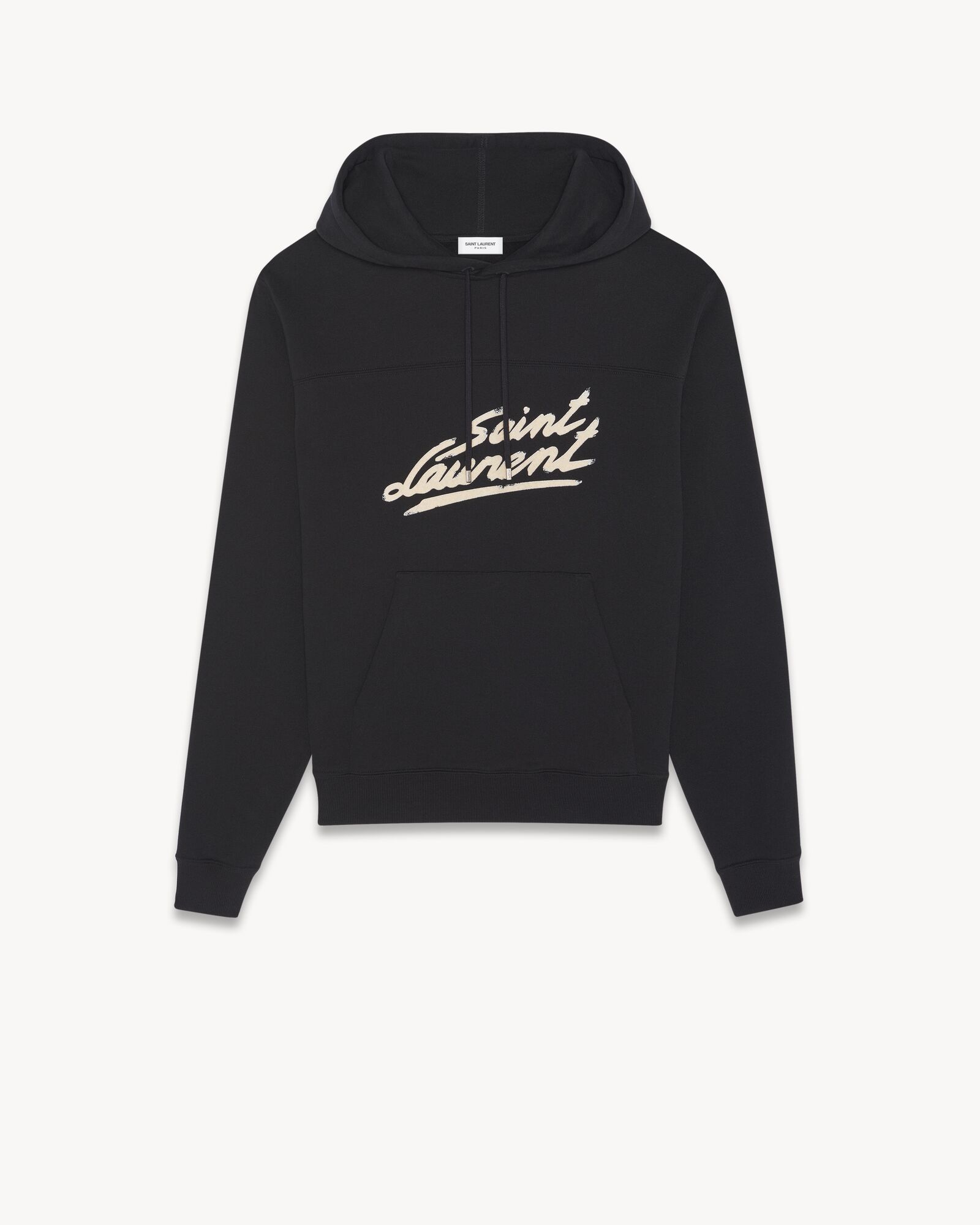 "Saint Laurent" '50s signature hoodie | Saint Laurent | YSL.com