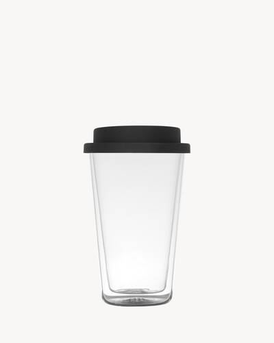 COFFEE MUG IN GLASS | Saint Laurent | YSL US