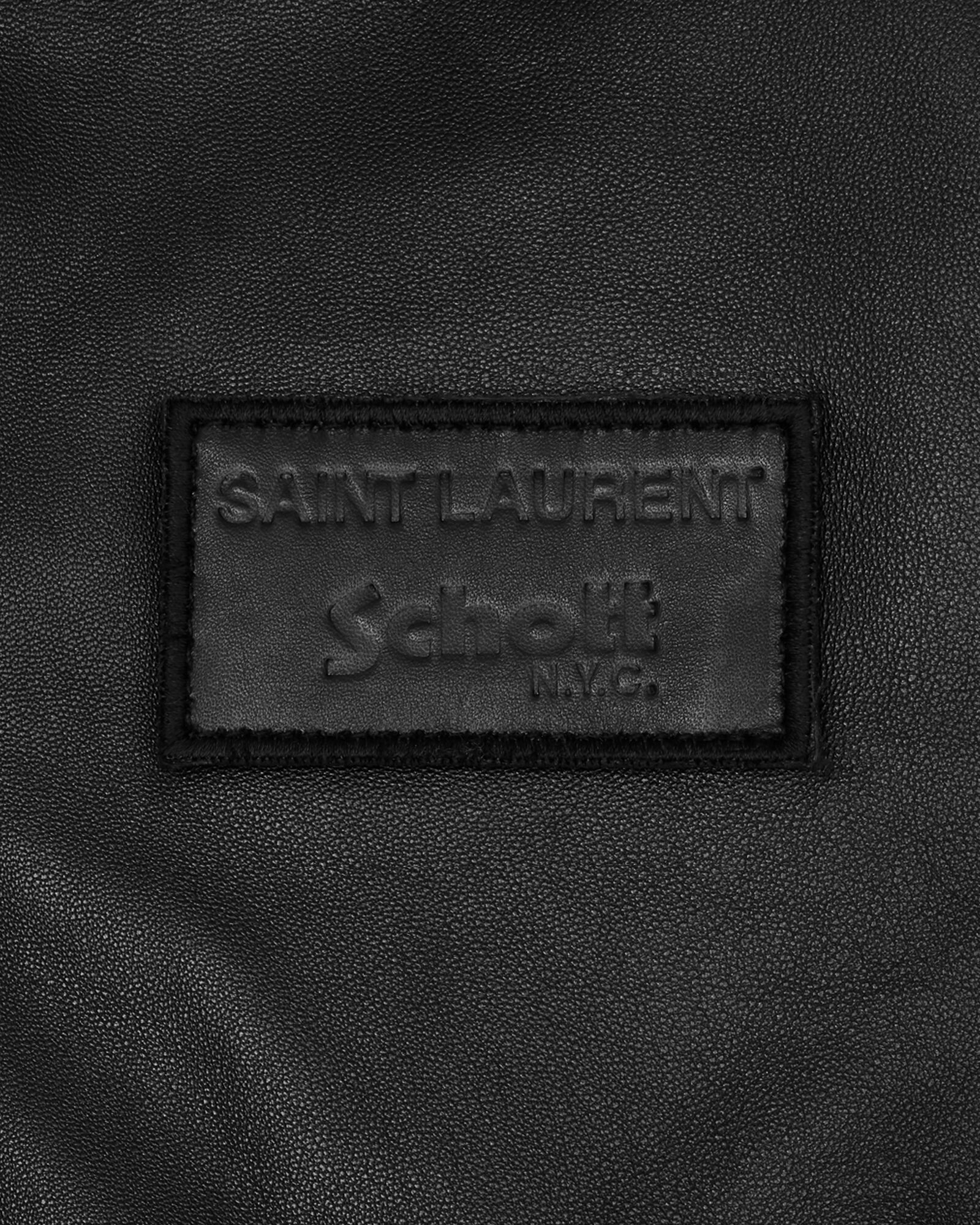 Schott bomber jacket in smooth leather | Saint Laurent | YSL US