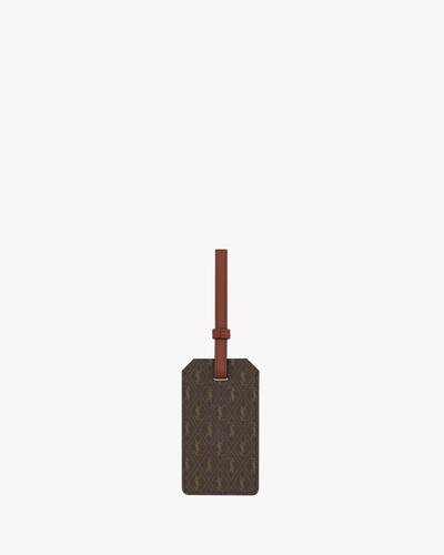 LE MONOGRAMME LUGGAGE TAG | Saint Laurent | YSL US