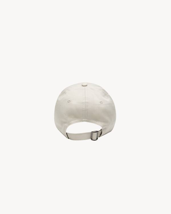 NEW ERA CASSANDRE CAP IN CANVAS | Saint Laurent | YSL US