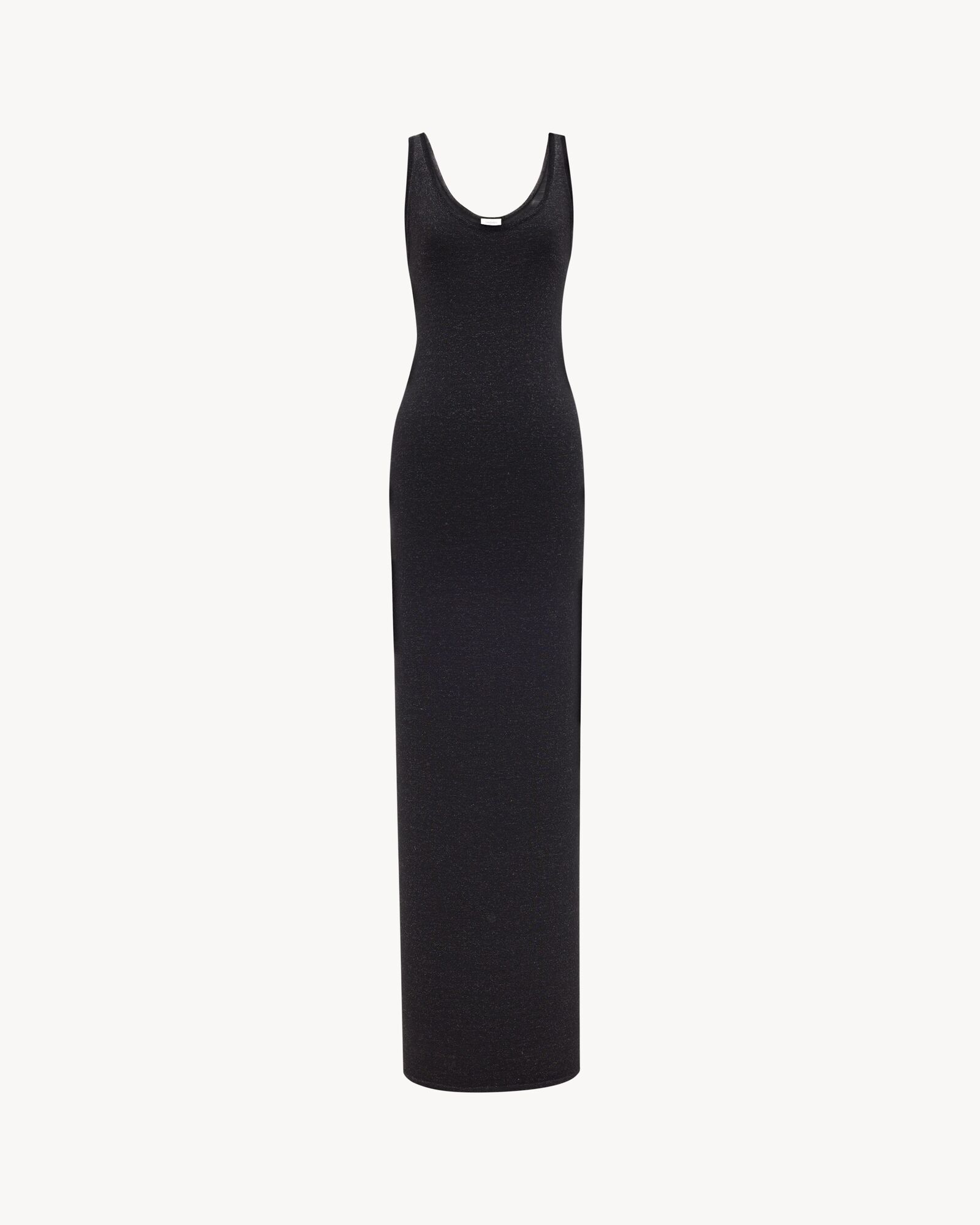 Long dress in lurex knit | Saint Laurent | YSL.com