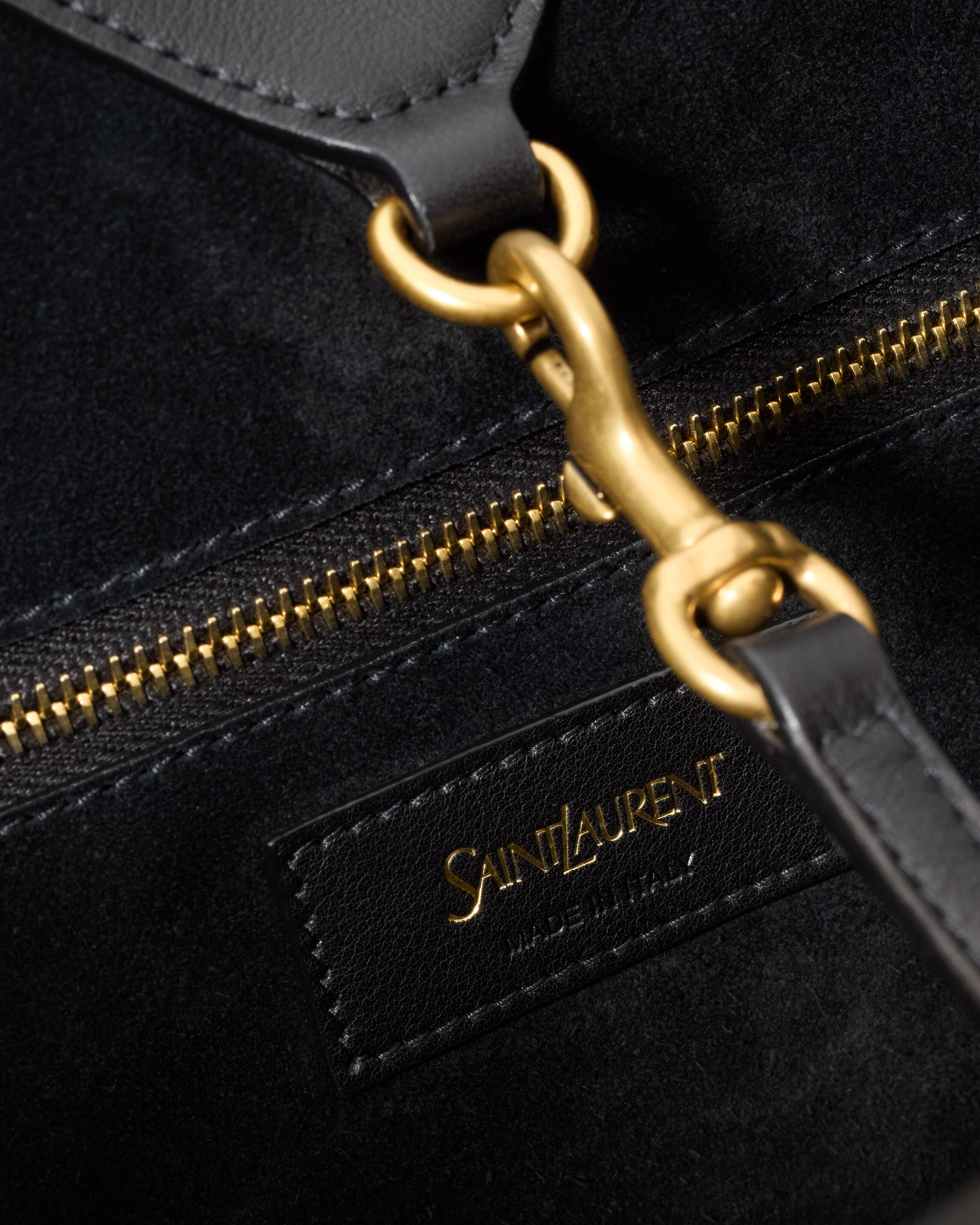 Y TOTE IN LEATHER | Saint Laurent | YSL.com