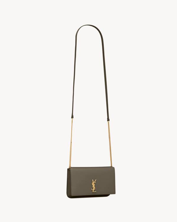 CASSANDRE phone holder in smooth leather | Saint Laurent | YSL US