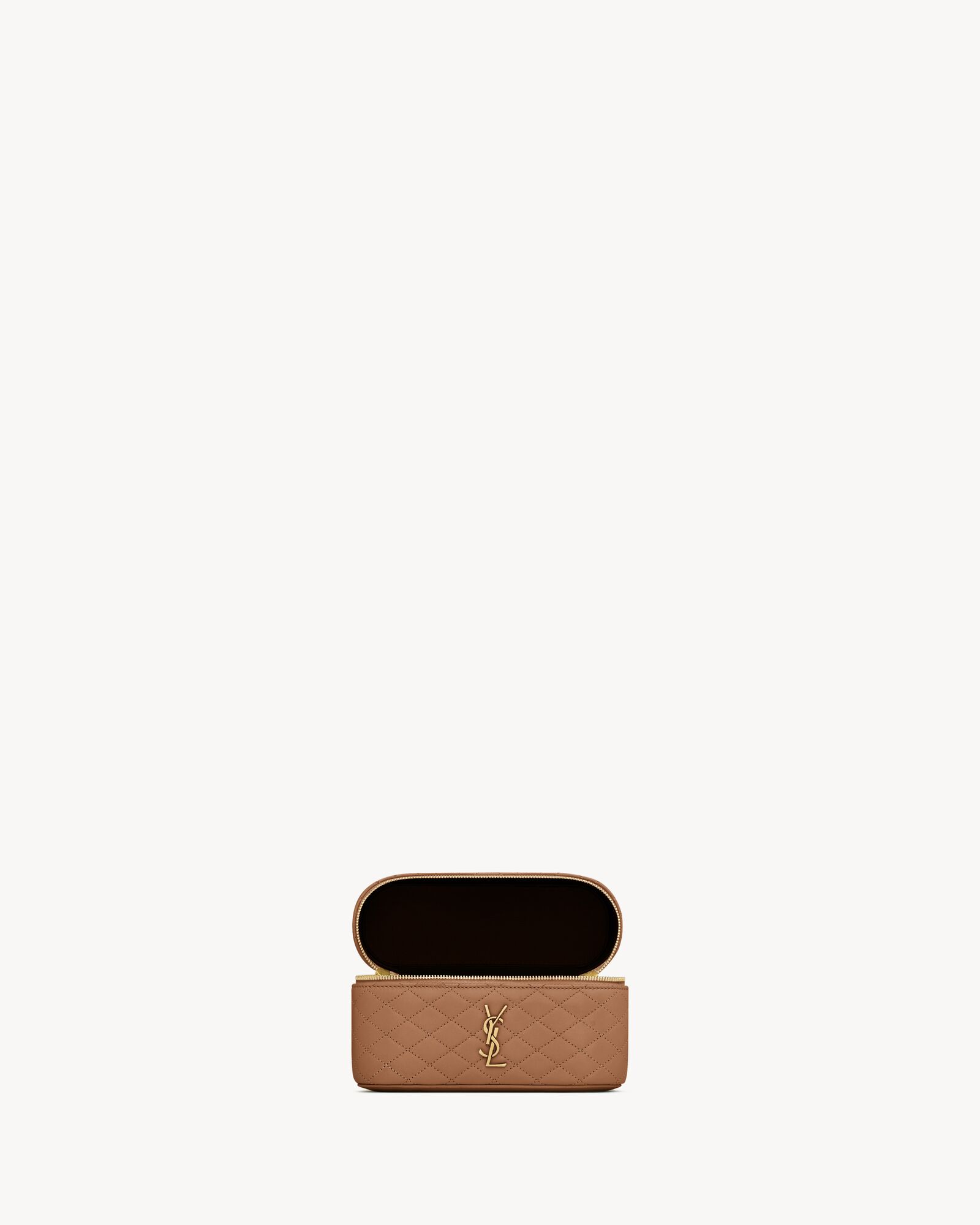 GABY vanity bag in lambskin in Brown | Saint Laurent | YSL EN-US