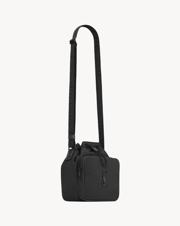 NIKI small bucket bag in nylon | Saint Laurent | YSL US