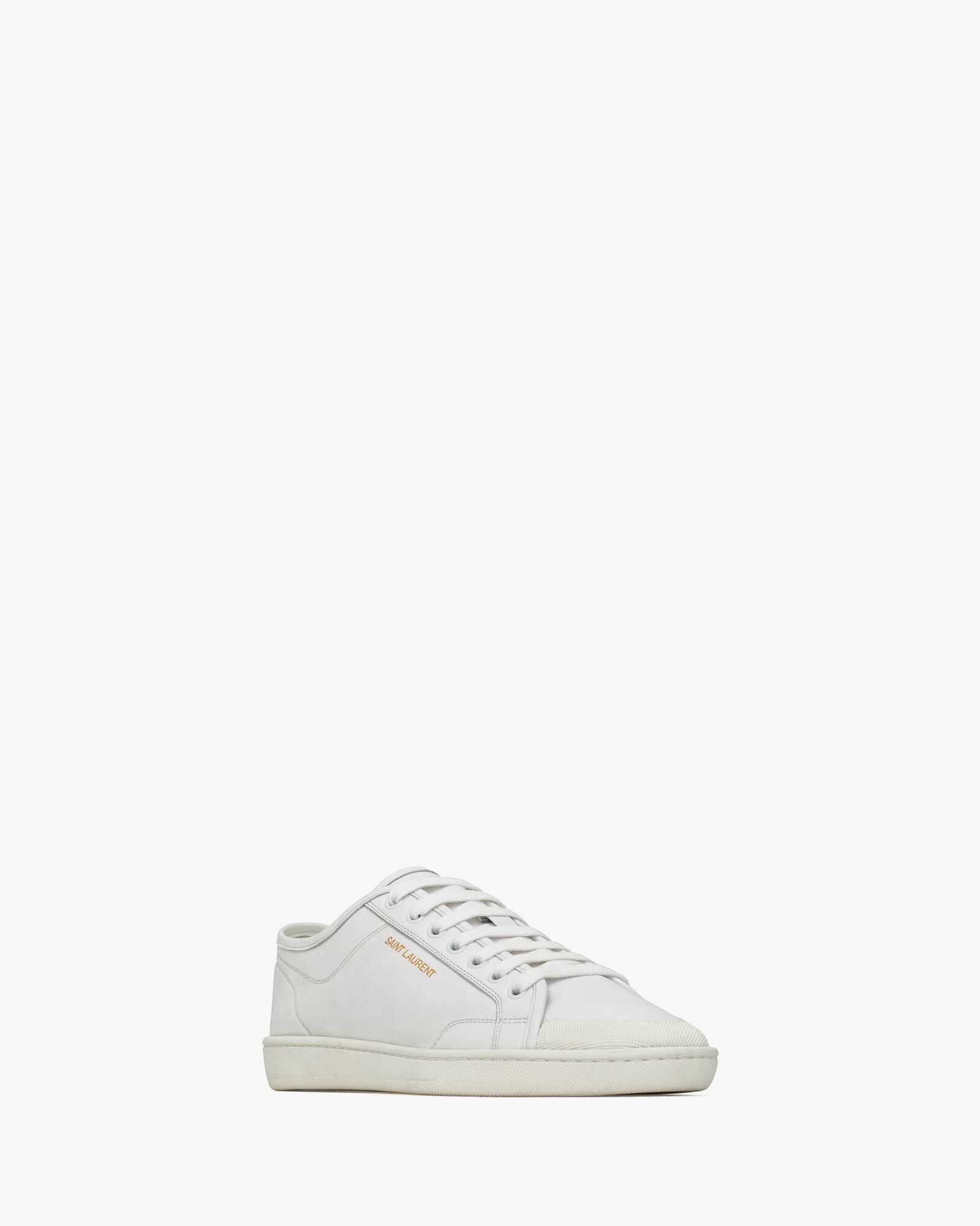 GYM sneakers in smooth leather | Saint Laurent | YSL US