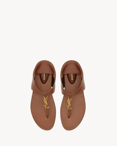 FLAT SANDALS | Saint Laurent | YSL AE