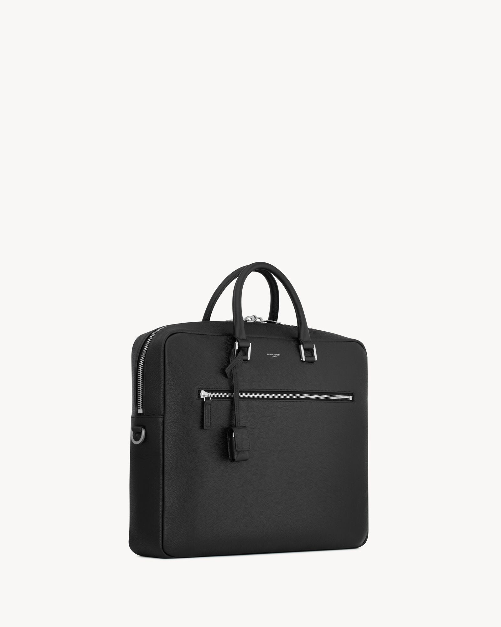 Sac de Jour Large briefcase in grained leather | Saint Laurent | YSL.com