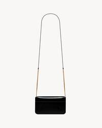 CASSANDRE phone holder IN PATENT LEATHER | Saint Laurent | YSL US