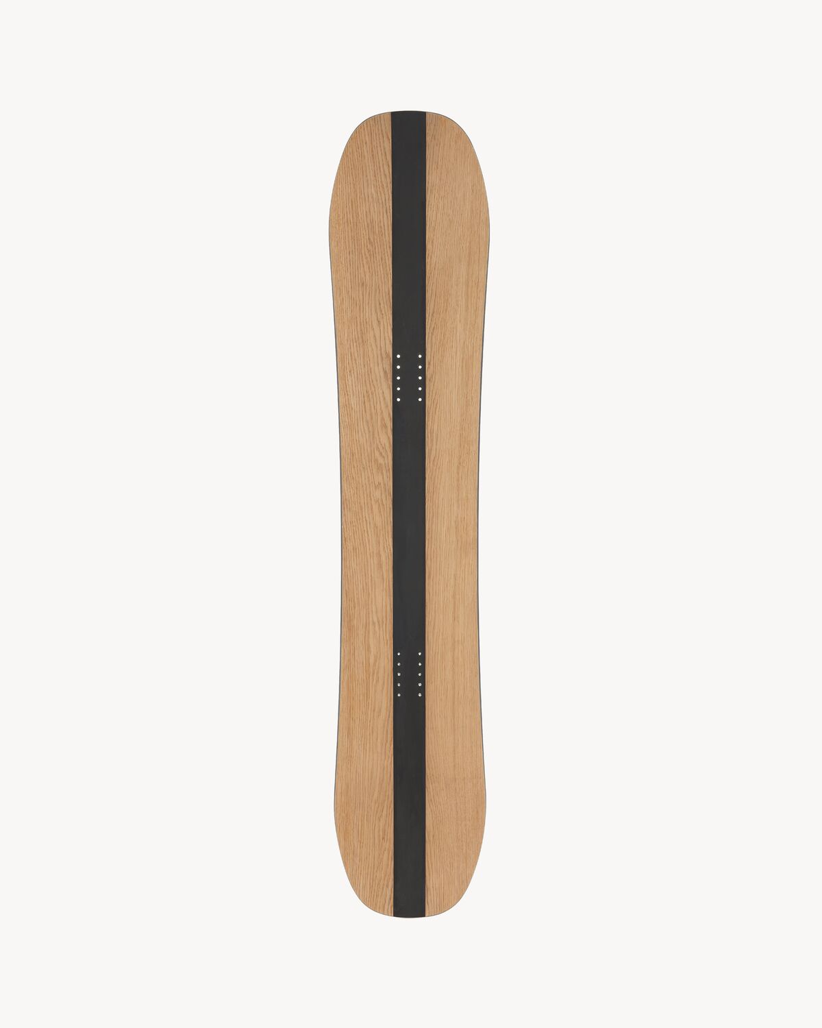 Zai Saint Laurent snowboard in wood and rubber in Brown | Saint Laurent ...