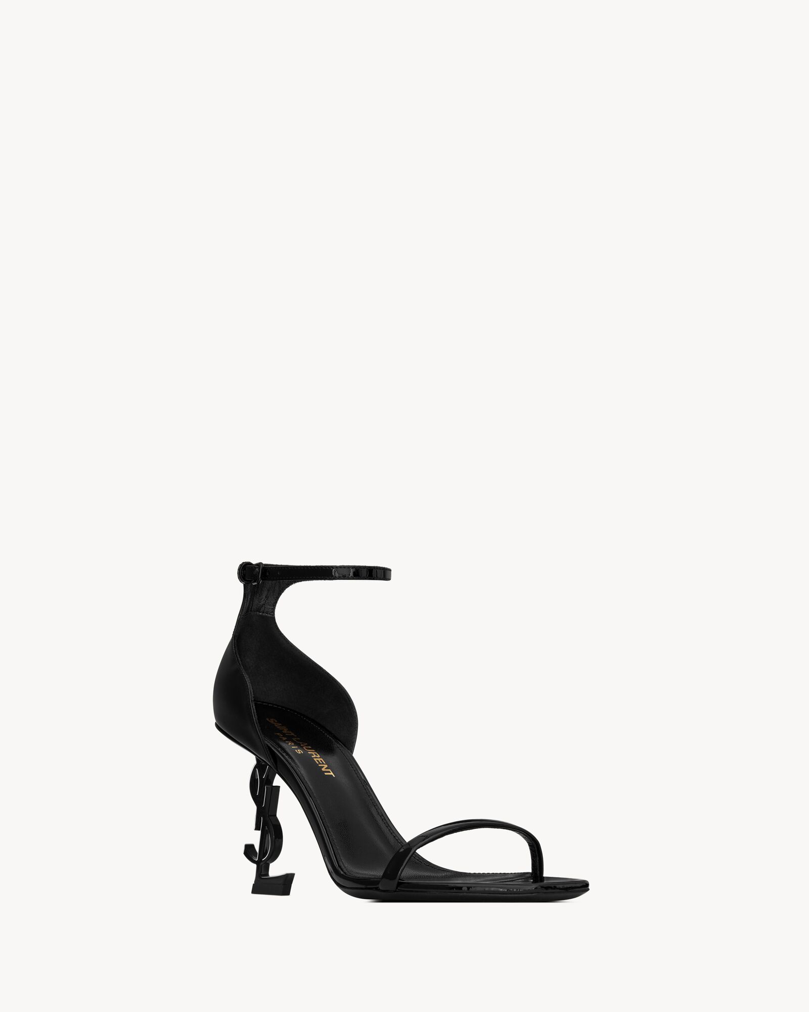 OPYUM Sandals in patent leather | Saint Laurent | YSL US