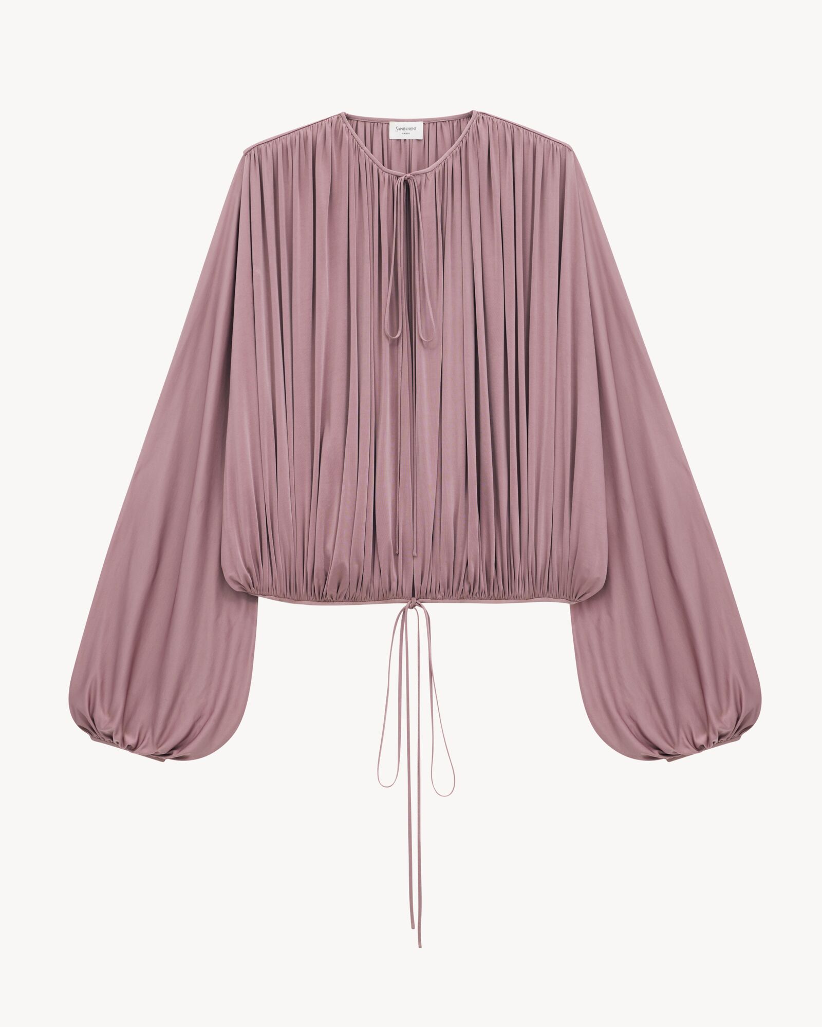 Blouse in knit | Saint Laurent | YSL.com