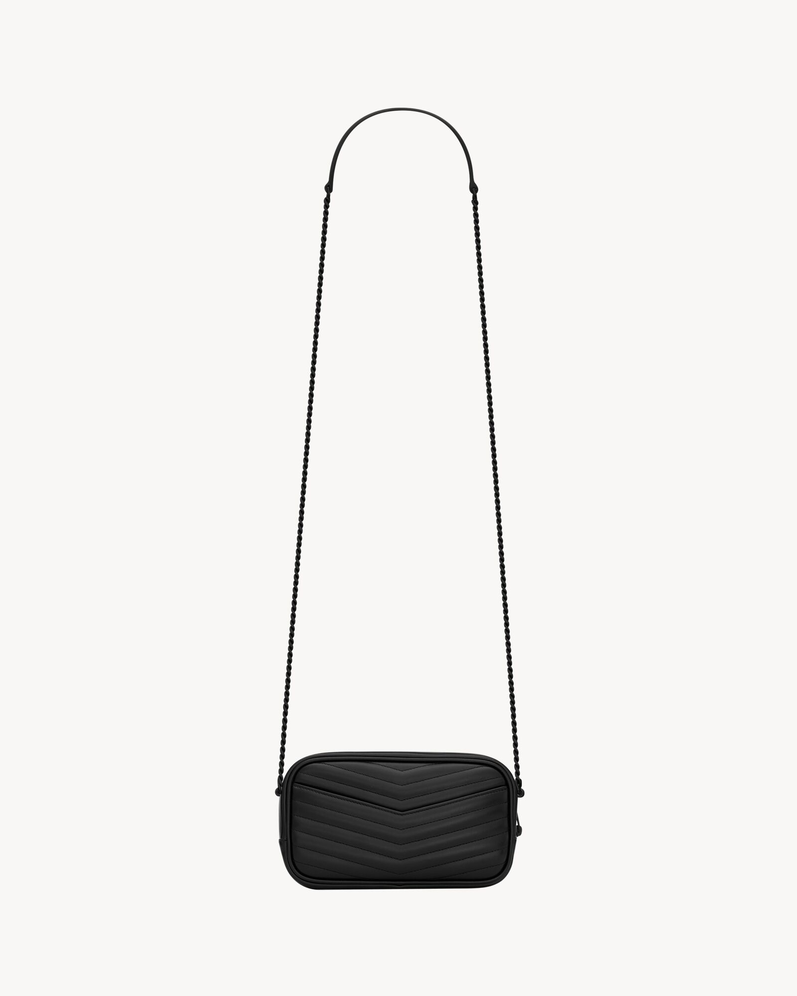 MINI LOU in quilted leather in Black | Saint Laurent | YSL EN-US