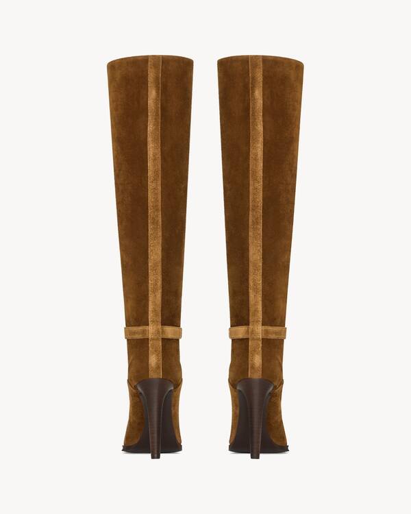 DIANE boots in suede | Saint Laurent | YSL US