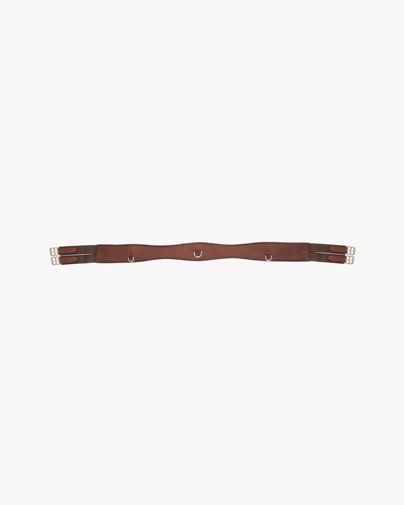 BUTET JUMPING GIRTH IN LEATHER - 135 CM | Saint Laurent | YSL.com
