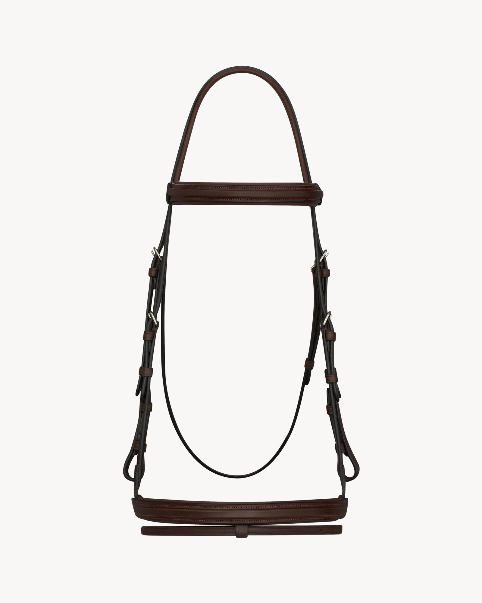 BUTET Dressage bridle with rein in leather | Saint Laurent | YSL.com