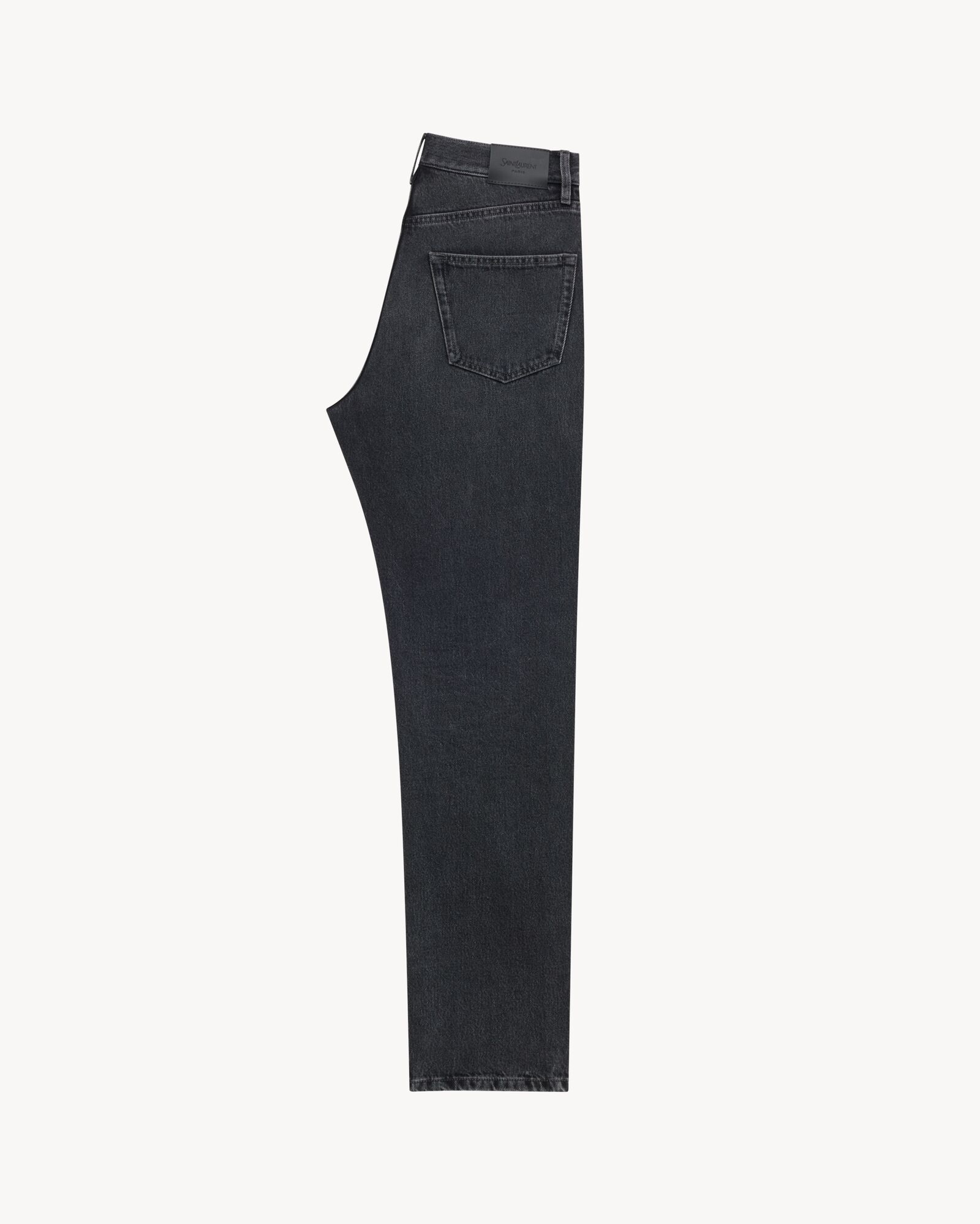 MICK long jeans in westwood black denim in Black | Saint Laurent | YSL ...