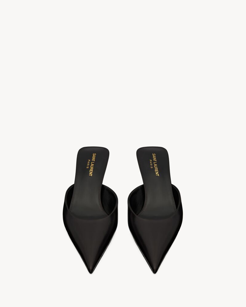 BARBARA mules in smooth leather | Saint Laurent | YSL.com