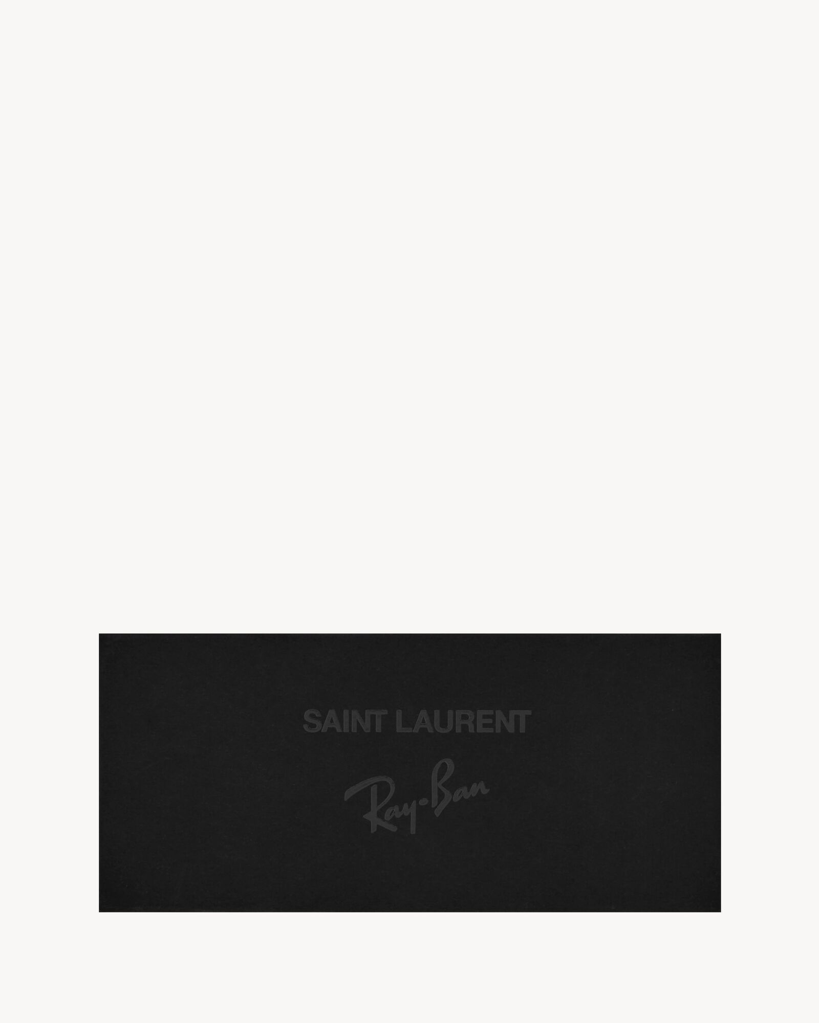 RAY-BAN SAINT LAURENT WAYFARER in Black | Saint Laurent | YSL EN-US