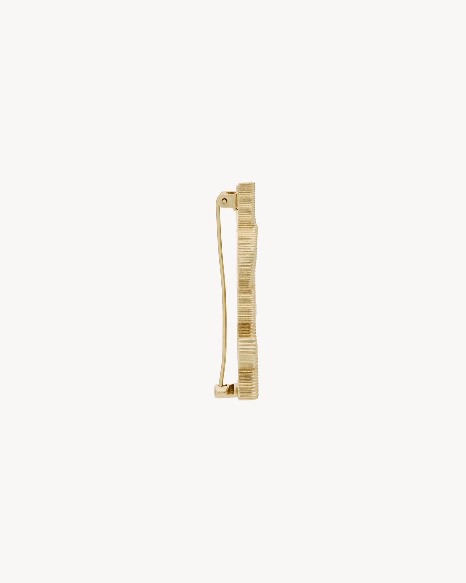 CASSANDRE brooch in metal | Saint Laurent | YSL.com