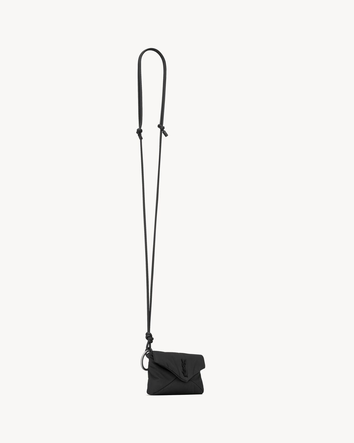 CASSANDRE mini envelope in nylon in Black | Saint Laurent | YSL EN-US