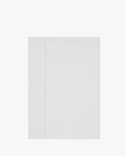 SAINT LAURENT A4 NOTEBOOK in White | Saint Laurent | YSL EN-US