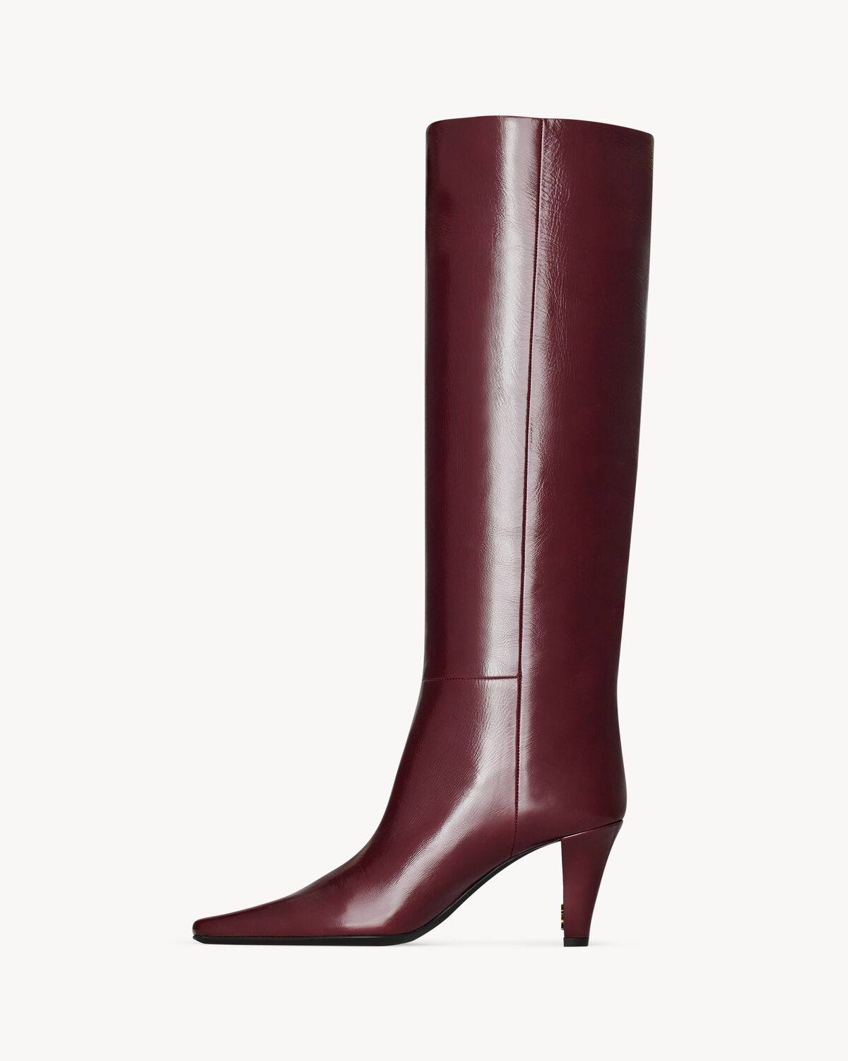 JILL boots in smooth leather in Bordeaux | Saint Laurent | YSL EN-US