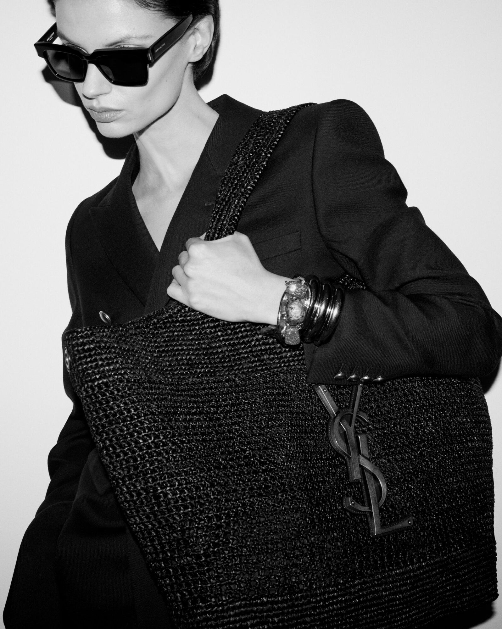 ICARE IN RAFFIA | Saint Laurent | YSL US