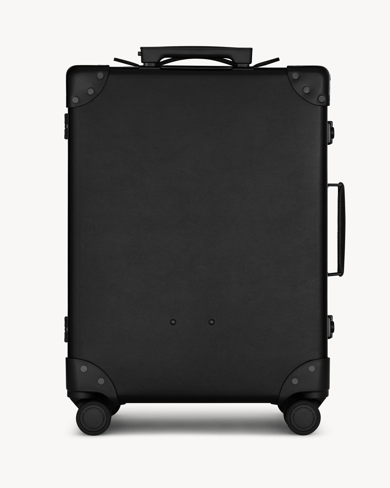 GLOBE-TROTTER SUITCASE IN LEATHER in Black | Saint Laurent | YSL EN-US