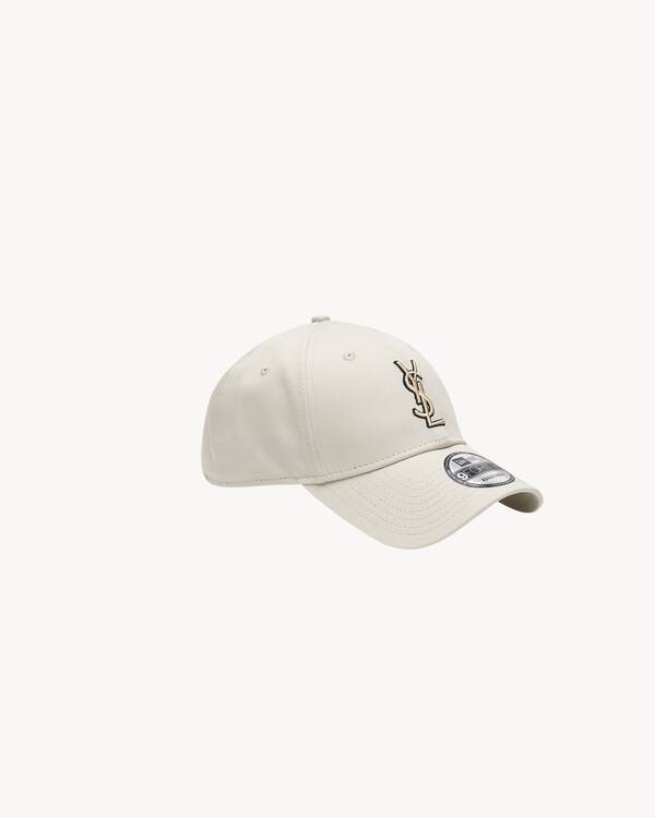 NEW ERA CASSANDRE CAP IN CANVAS | Saint Laurent | YSL US